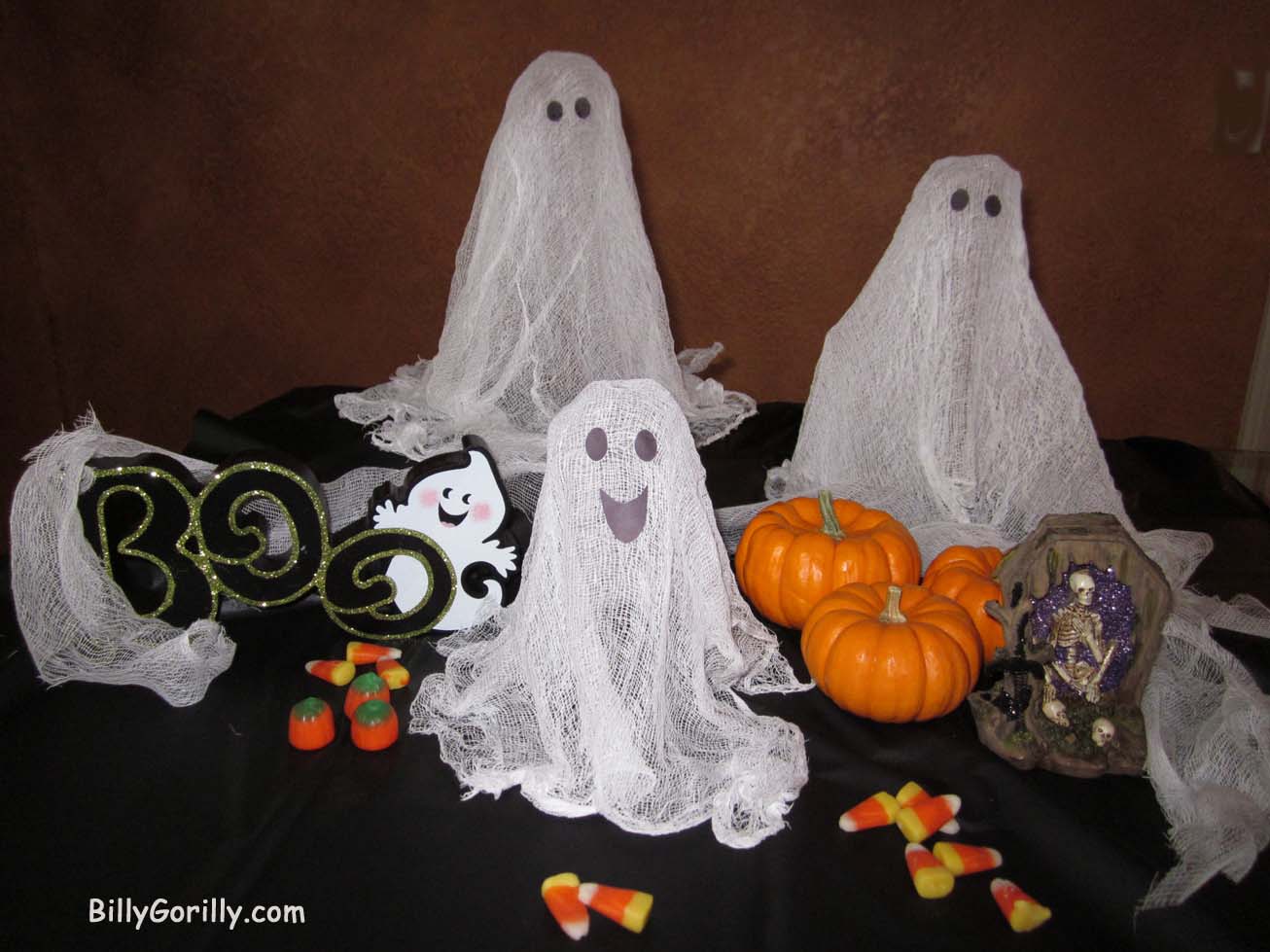 Easy Halloween Ghost Craft | Sing Laugh Learn